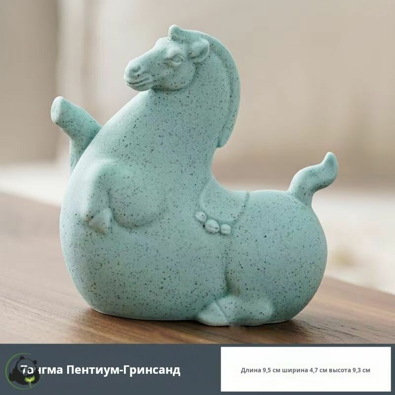 Статуэтки для интерьера, Лошади, керамика, украшения в виде животных