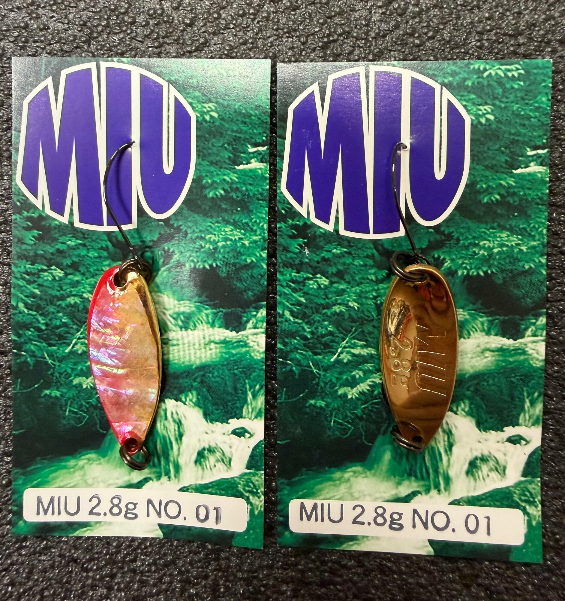 Блесна на форель Forest Miu Abalone, 2.8 гр, 01 Японская блесна Форест