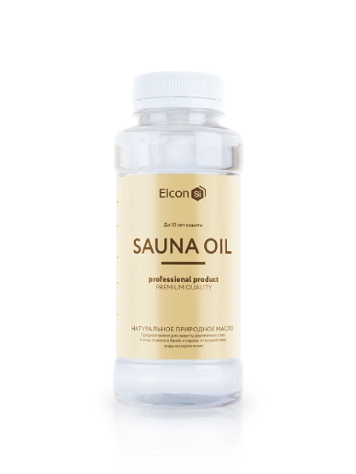 Масло для полков Elcon Sauna Oil, бесцветное, без запаха, 0,25 л