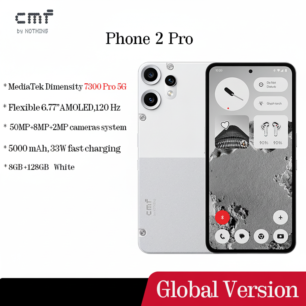 Смартфон NOTHING Phone (2), 8/128ГБ, global