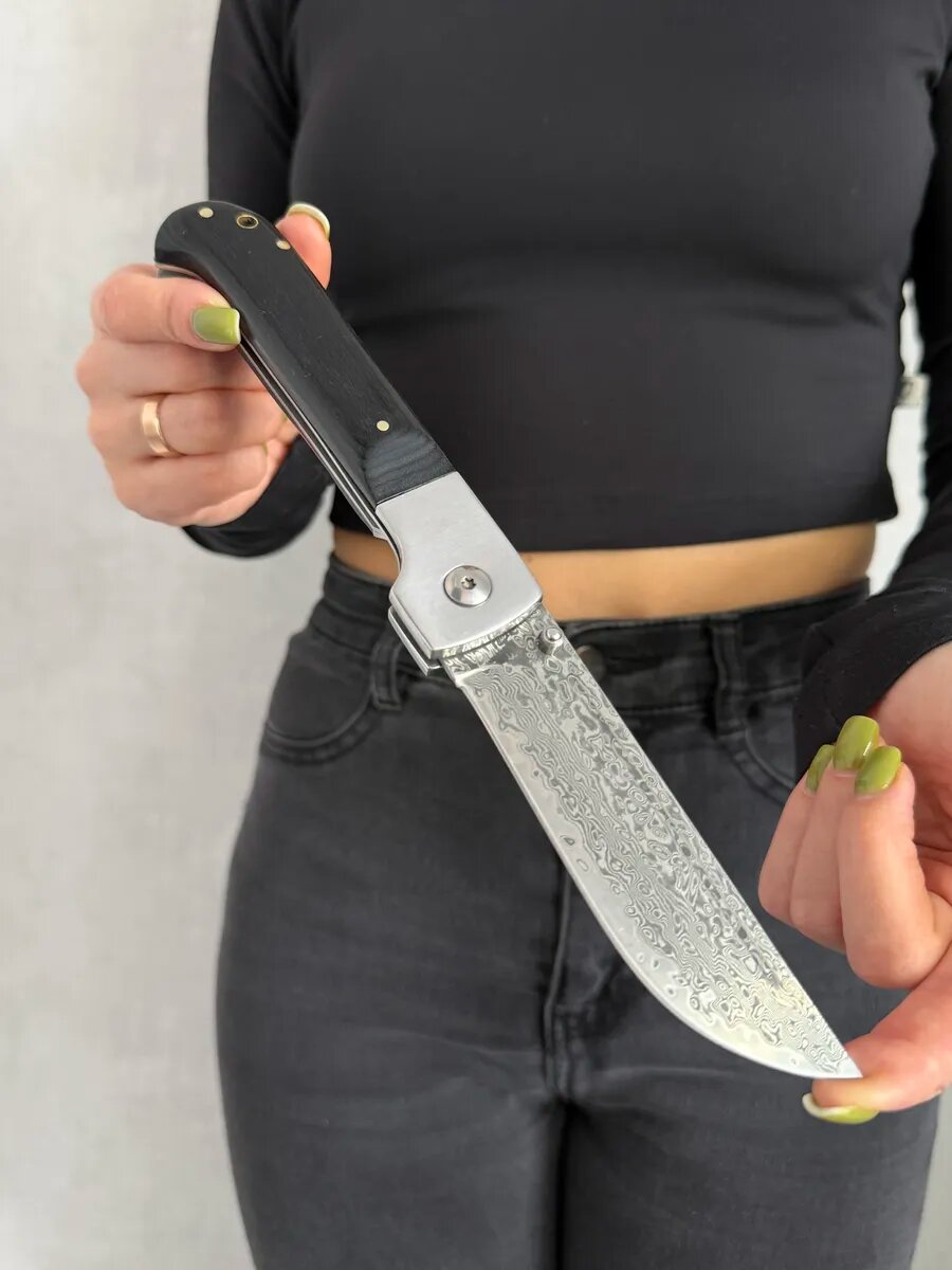 Нож складной туристический охотничий "Пчак" арт. 458d / Не холодные ножи