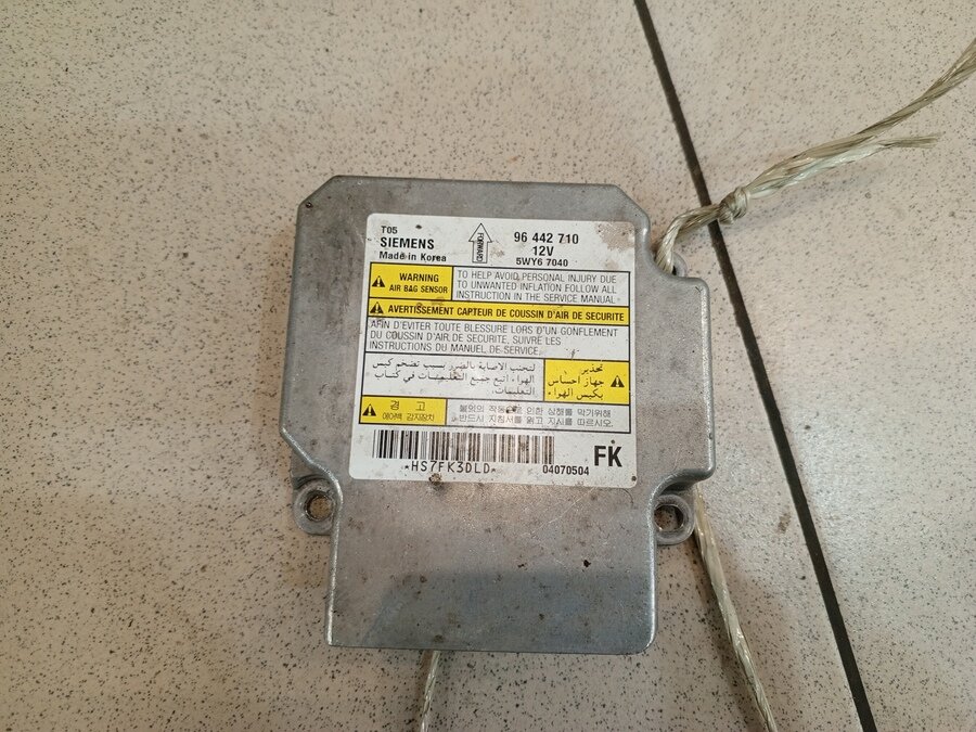 Блок управления AIR BAG от Chevrolet Aveo T250 2005-2011