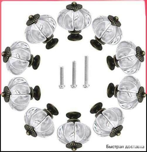 Ручки комода Антикварный набор из 10 винтажных декоративных выдвижных ящиков для мебели своими руками