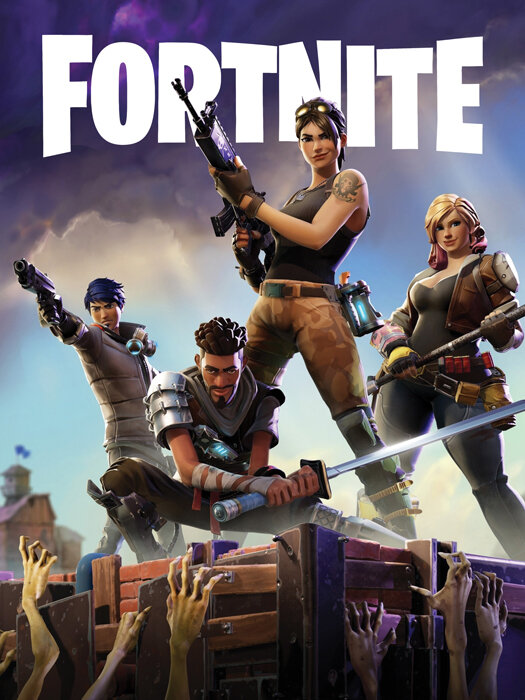 Постер для интерьера на стену (50х70 см). Игра Фортнайт (Fortnite)