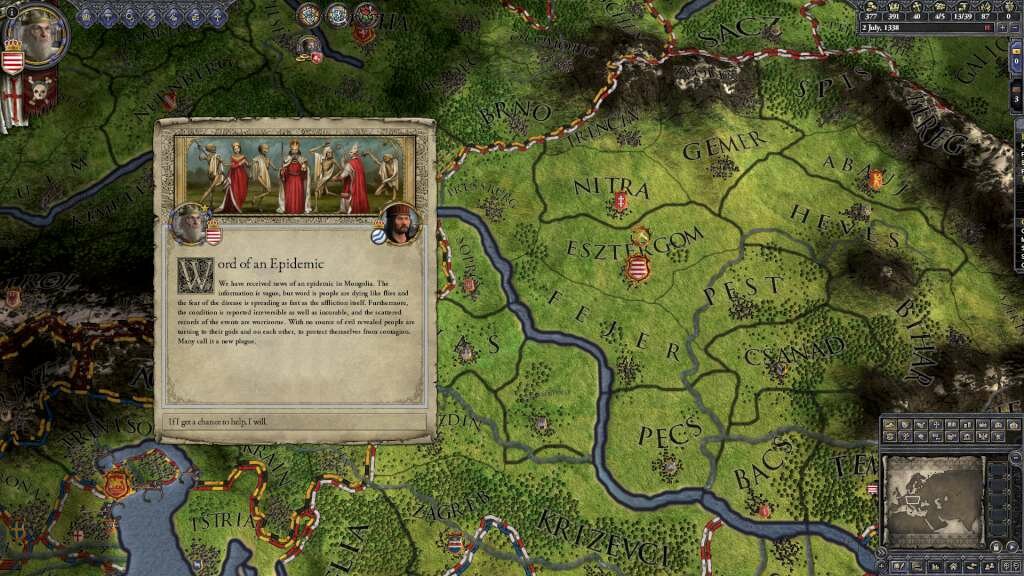 Crusader Kings II - The Reaper's Due DLC PC Steam Ключ • Активация Steam