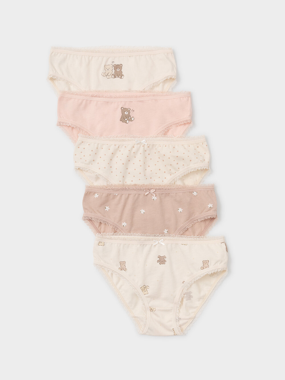 Трусы хлопковый детский набор трусов слипов, 5 шт