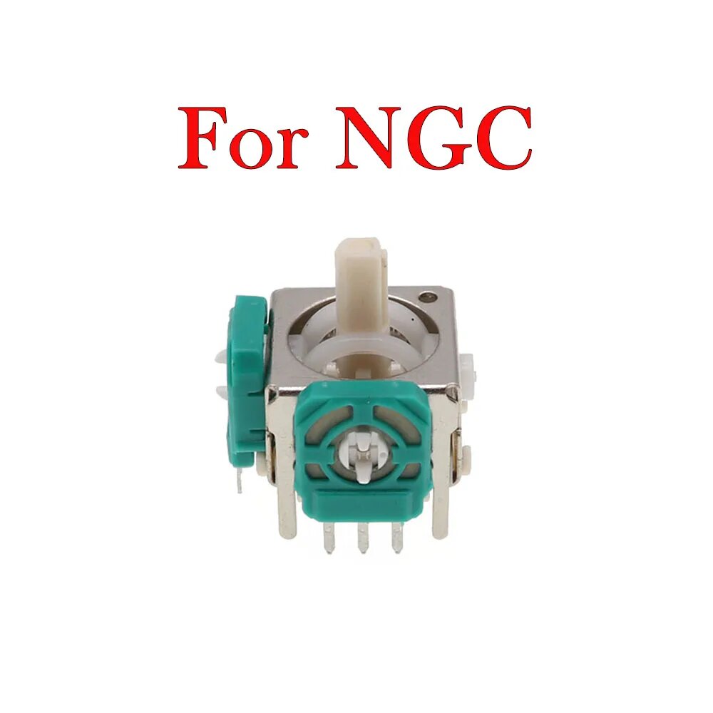 3D аналоговые джойстики, сенсорный модуль, запасные части для ремонта, игровые аксессуары для контроллера nintengc Gamecube