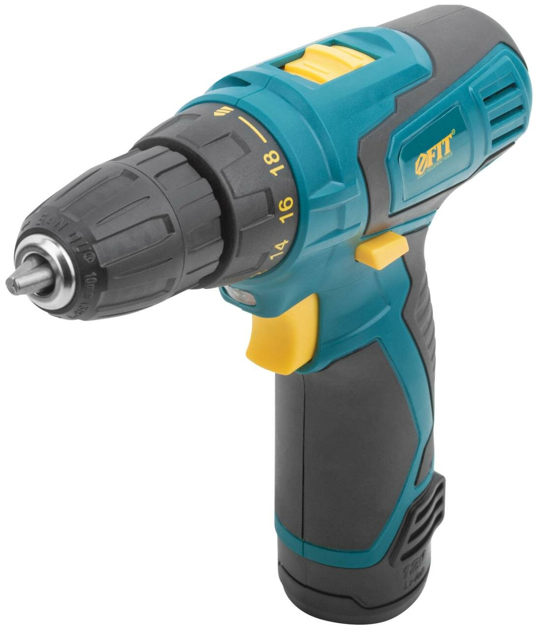 Дрель-Шуруповерт акк. 12 В; 0-350 1100 об мин; 20 Нм; 2 (Li-Ion) 1,3 Ач; 1 ч; рез. накл; кейс