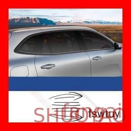 Защита внешних частей автомобиля для Geely Galaxy Starship 7 EM-i, 10 шт. Нержавеющая сталь, черная
