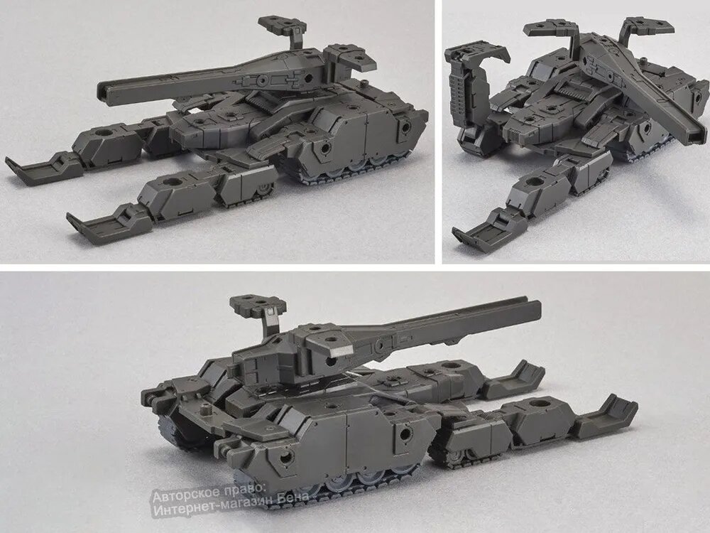 Bandai 30MM (30-минутные миссии) Машина с расширенным вооружением TANK ver. Модель HG(1/144 ), Gundam: Requiem for Vengeance