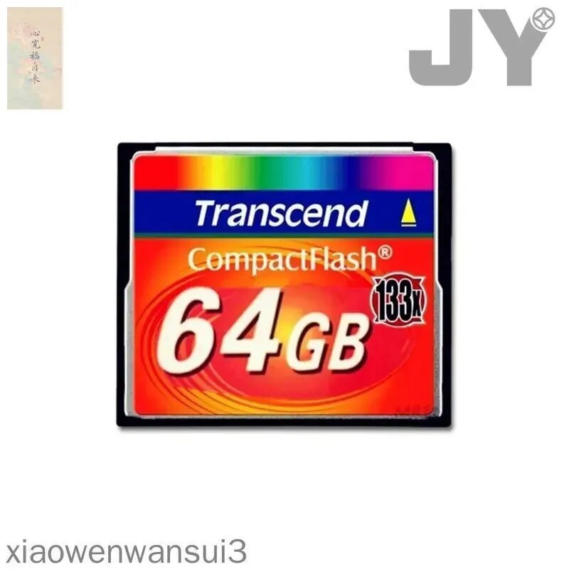 Карта памяти CF Transcend Compact Flash 133x 64GB для фотоаппаратов и видеокамер