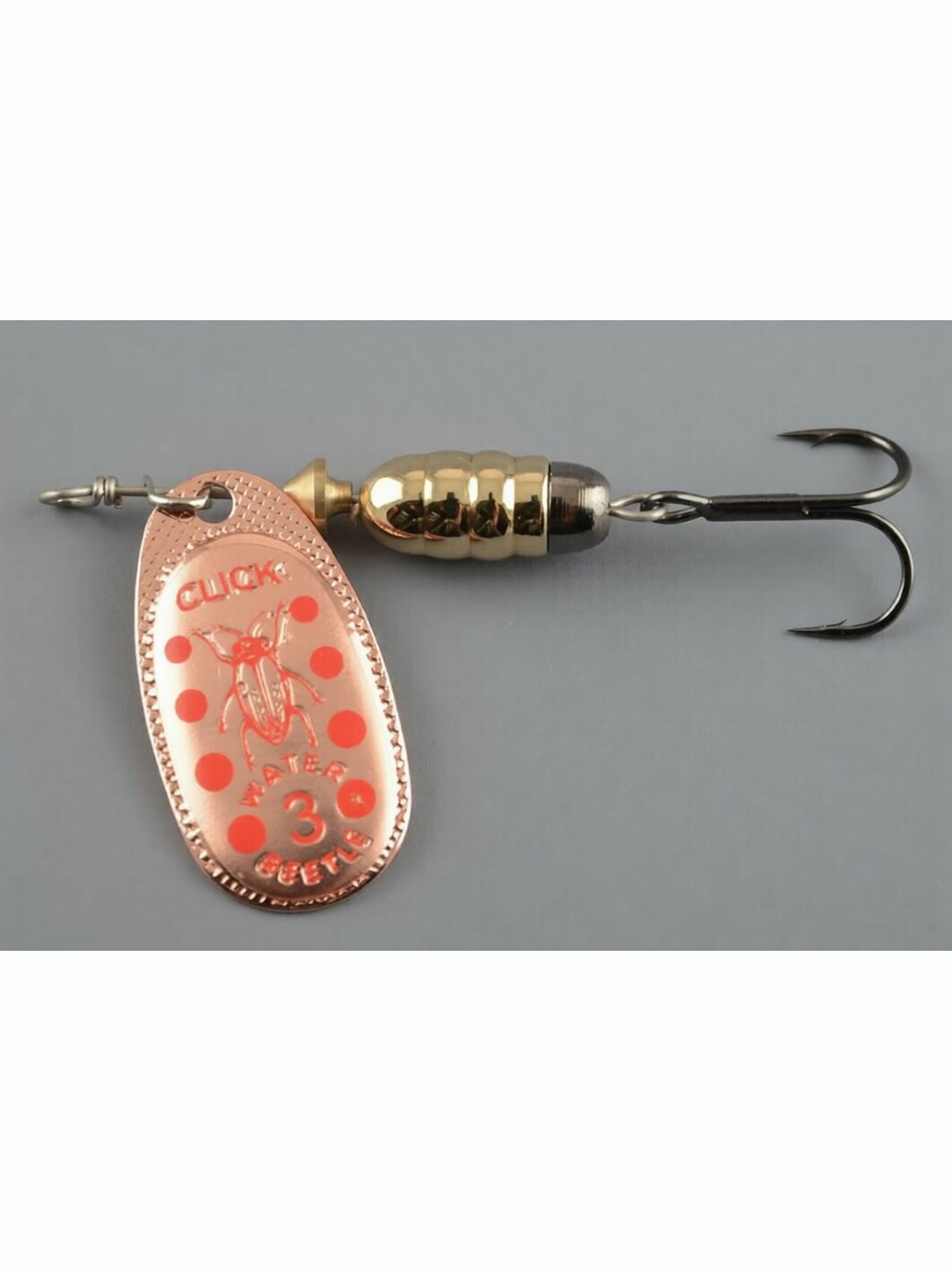 Блесна вращающаяся Water Beetle CLICK, вес 8,3 гр, цвет CL33101