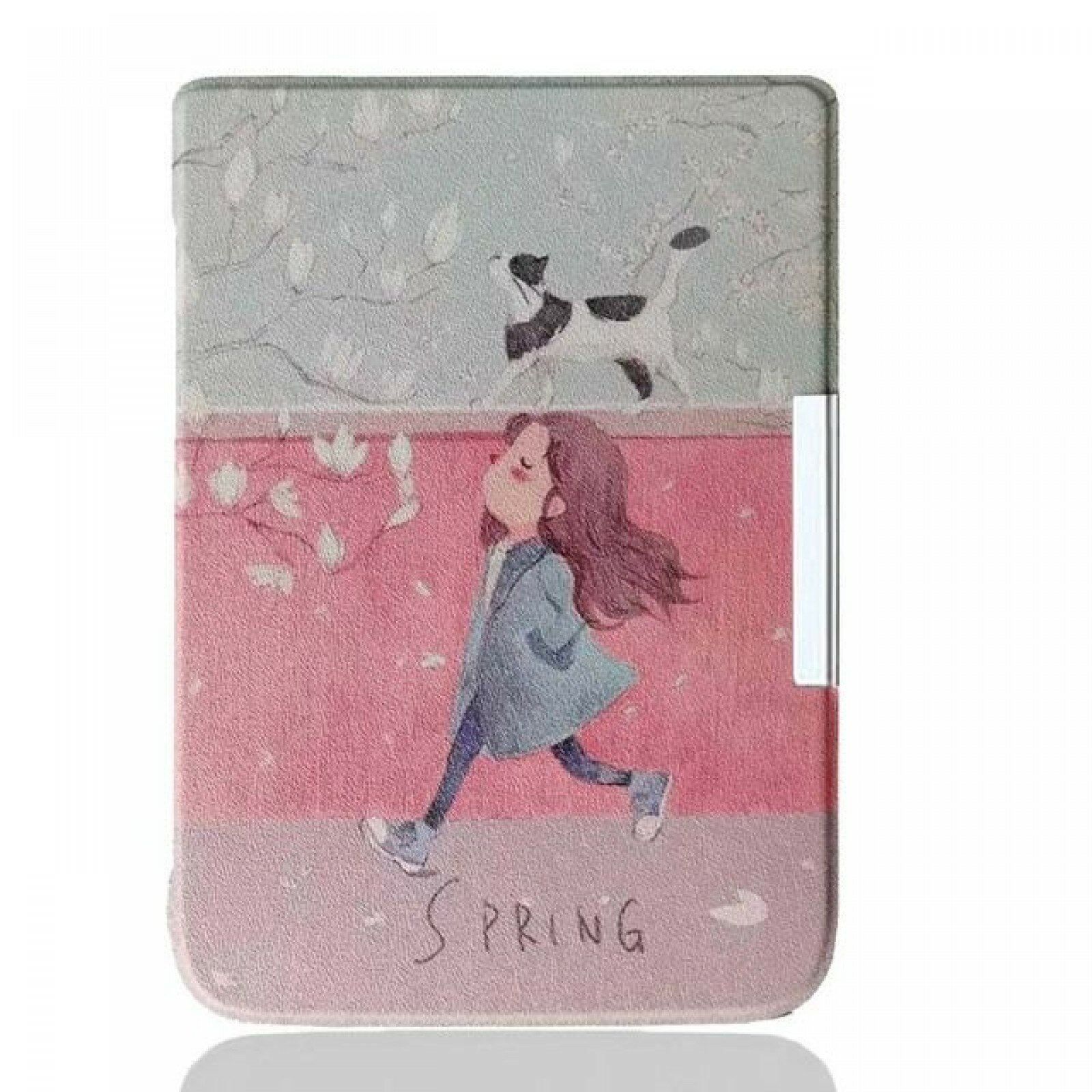 Ультратонкий чехол-книжка MyPads из искусственной кожи для Pocketbook 616/627/632 с магнитным замком и защитной пленкой