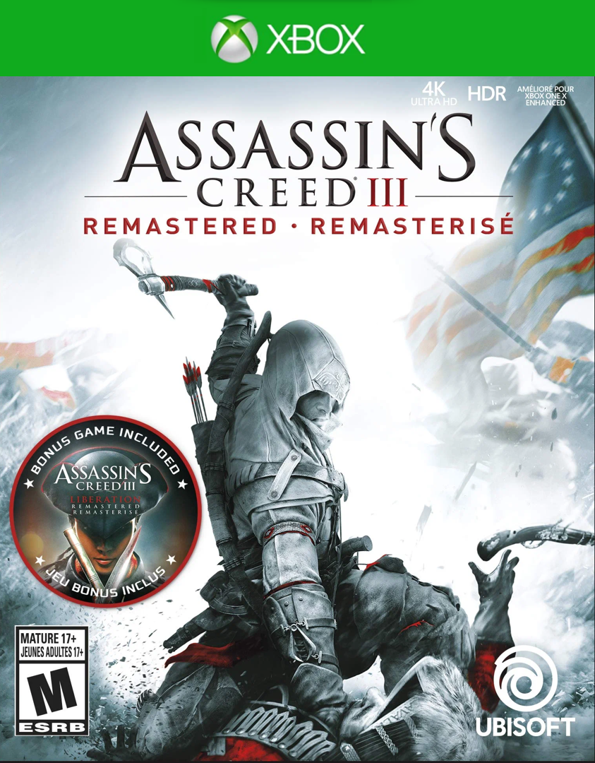 Игра Assassin's Creed® III Remastered для Xbox One/Series X|S, Русская озвучка, электронный ключ Аргентина