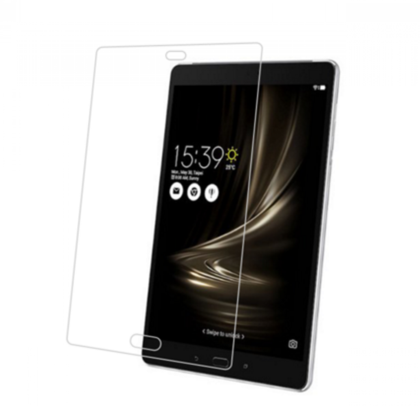 Защитная пленка MyPads для планшетов ASUS ZenPad 3s 10 и ZenPad 10 Z500M 9.7 дюймов глянцевая