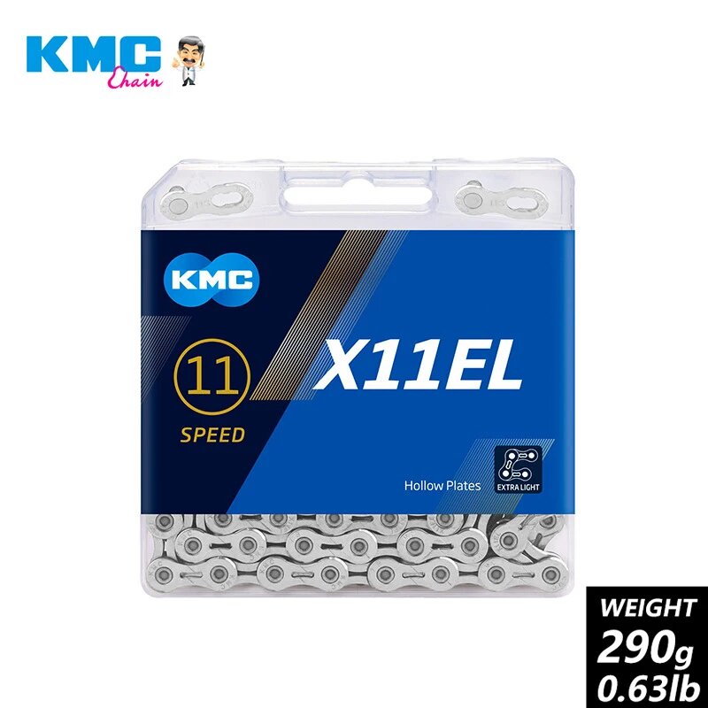 Цепь KMC X8PL 8 скоростей серебристого цвета