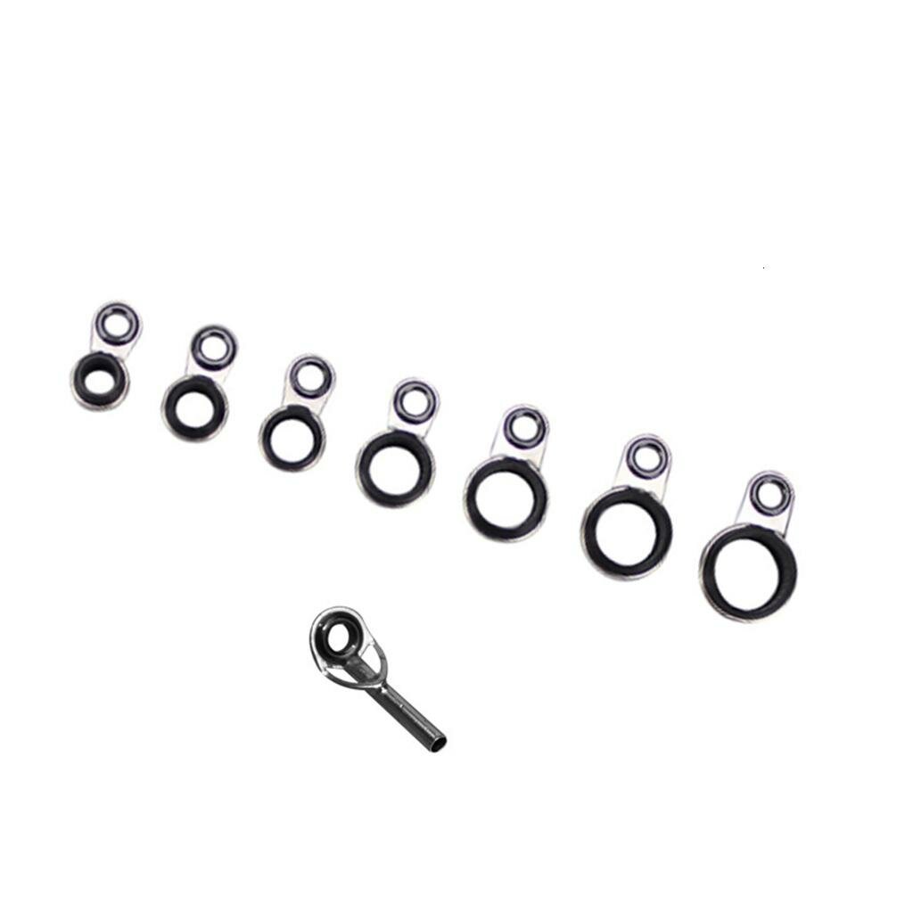 Набор направляющих колец для удочки, № 6 верхнее кольцо для