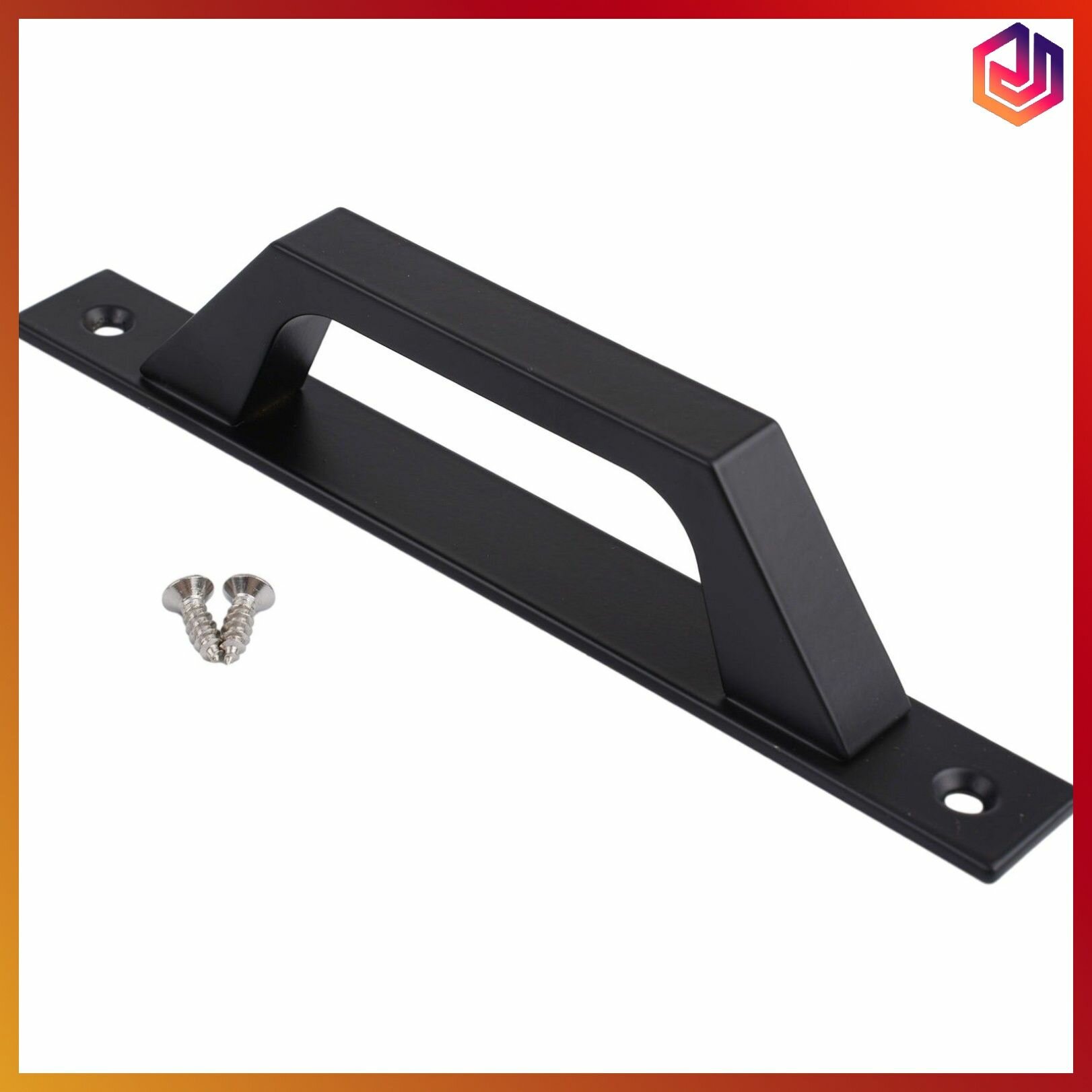 Эксклюзивная сверхмощная тяга для раздвижных ворот гаража и сарая, черная железная кровать