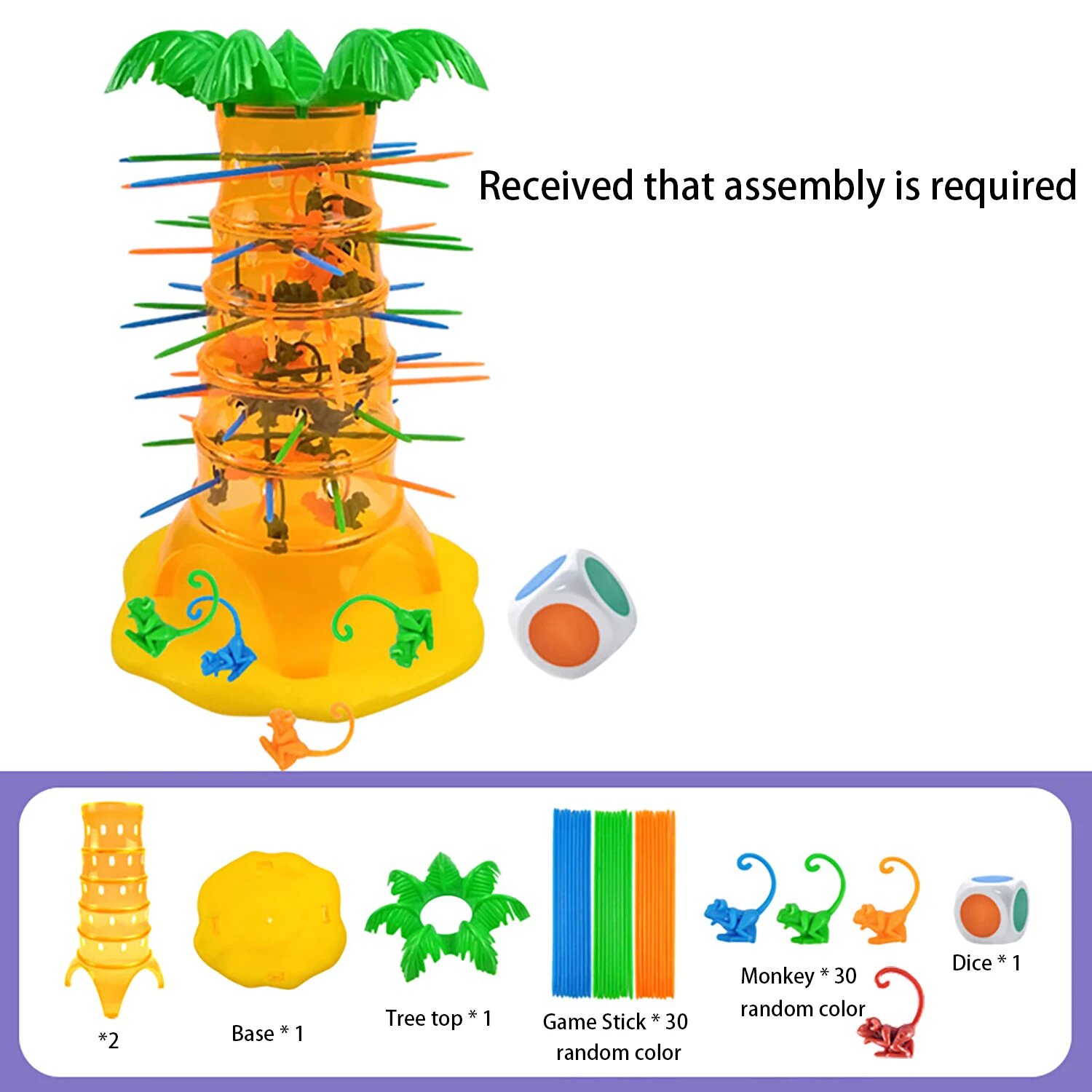 Интерактивная настольная игра Обезьянка