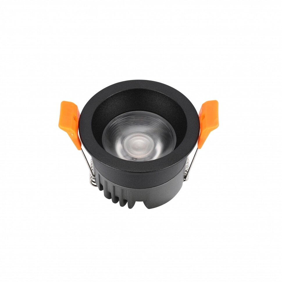 Точечный светильник Mars DIM 107-7W-D64-4000K-24DG-BK iLedex, цоколь: LED, лампы: Светодиодные, мощность: 7 Вт.