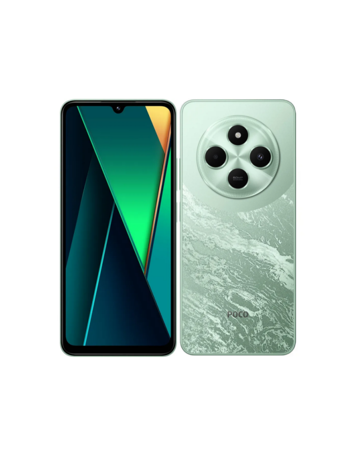 Смартфон Xiaomi Poco C75 8/256 ГБ, NFC, экран 6.74, зеленый, nano SIM