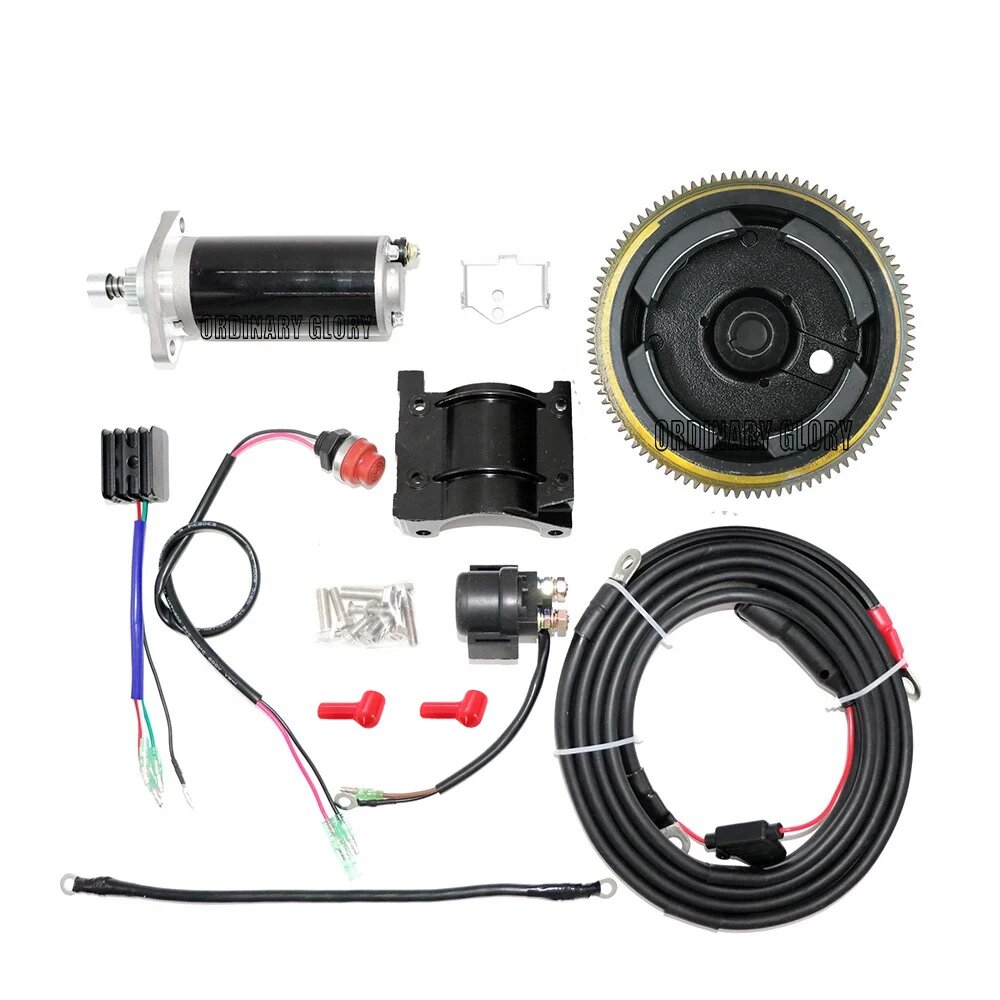 Комплект электростартера для подвесного мотора Yamaha 15 л. с.