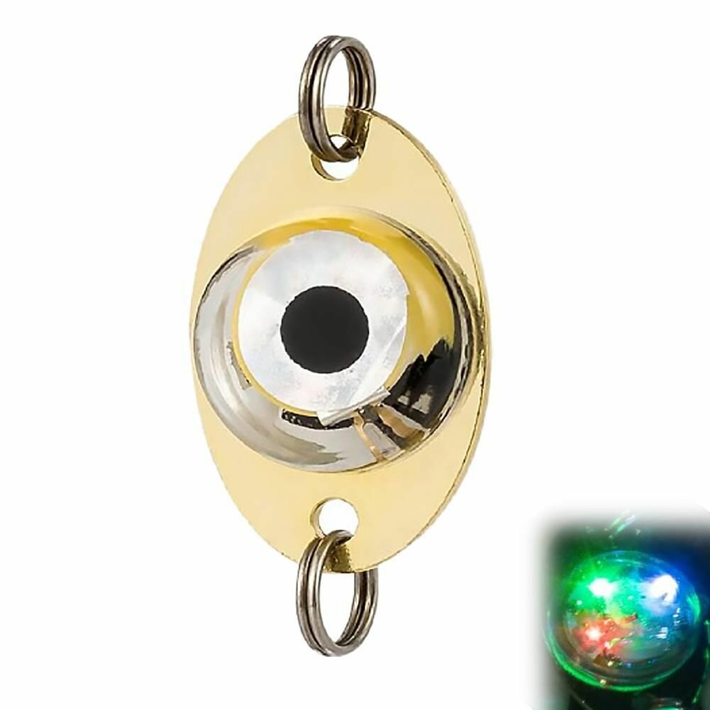 Электронная приманка, блесна светодиодная, моргающая блесна, мигалка на форель, Многоцветный, 4 гр.