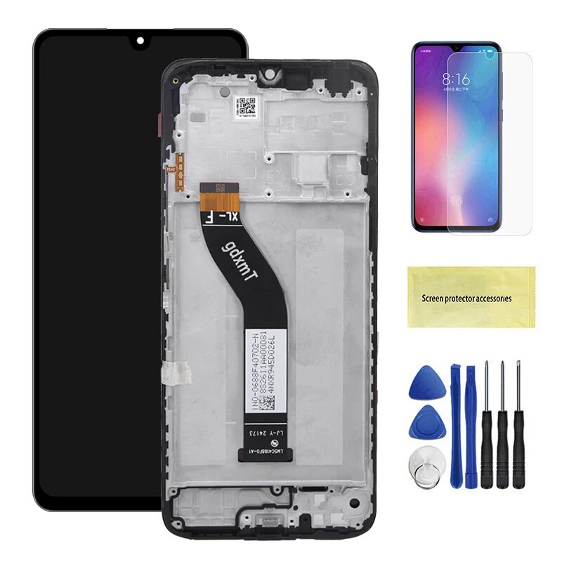 Дисплей Redmi 14C 6.88' LCD Для Xiaomi 2411DRN47C 2409BRN2CA, Емкостный Сенсорный Экран-дигитайзер С Рамкой В Комплекте