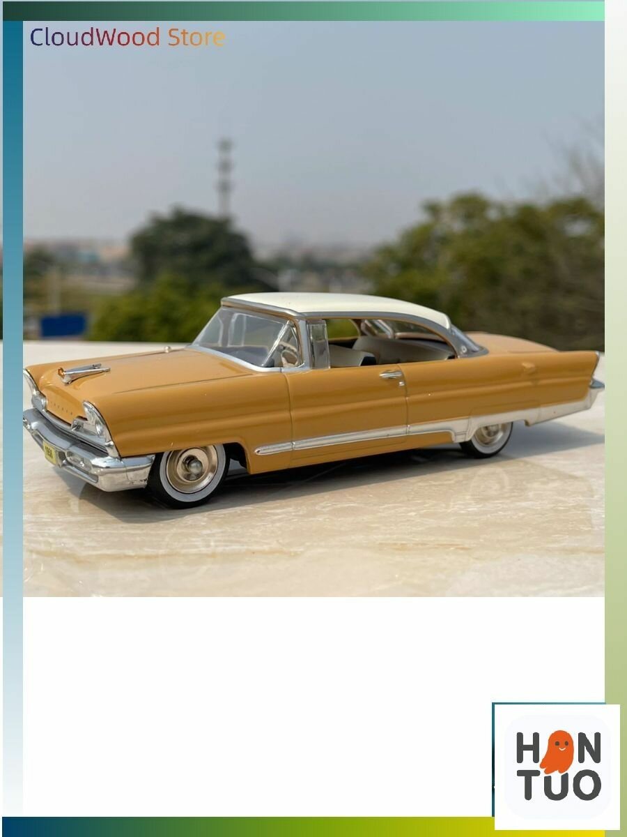 Классический автомобиль Lincoln 1956 в бестселлере модели GFCC масштаба 1/43 выполнен из легкого сплава