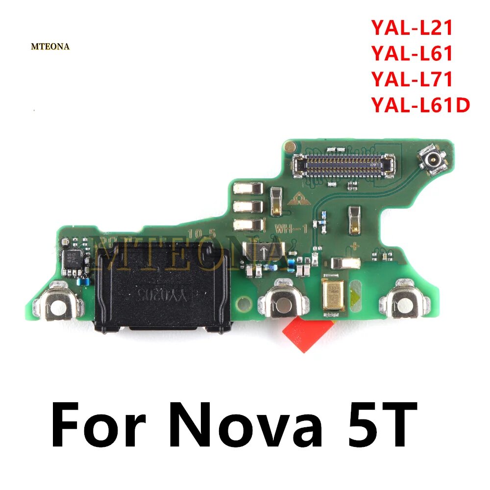Гибкий шлейф Huawei Nova 5T, USB, динамик, зуммер, 5T USB Board