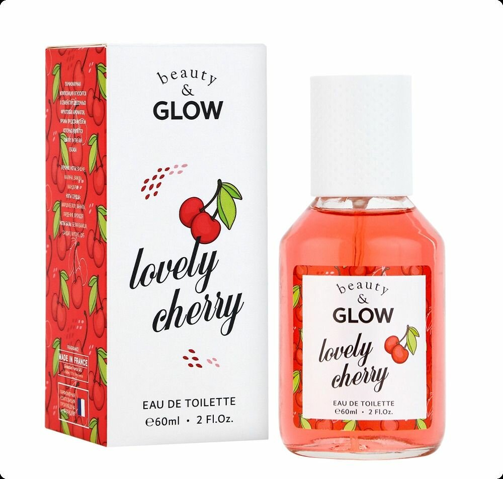 Туалетная вода Delta Parfum beauty&glow LOVELY CHERRY 60ml (аромат Cherry In The Air) для женщин