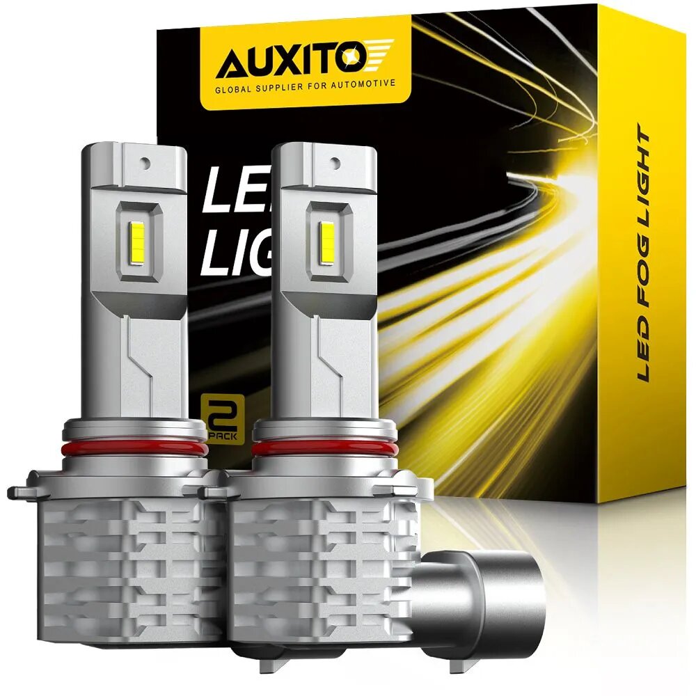 AUXITO LED H10 Противотуманные фары для автомобилей 2 шт. M4-H10