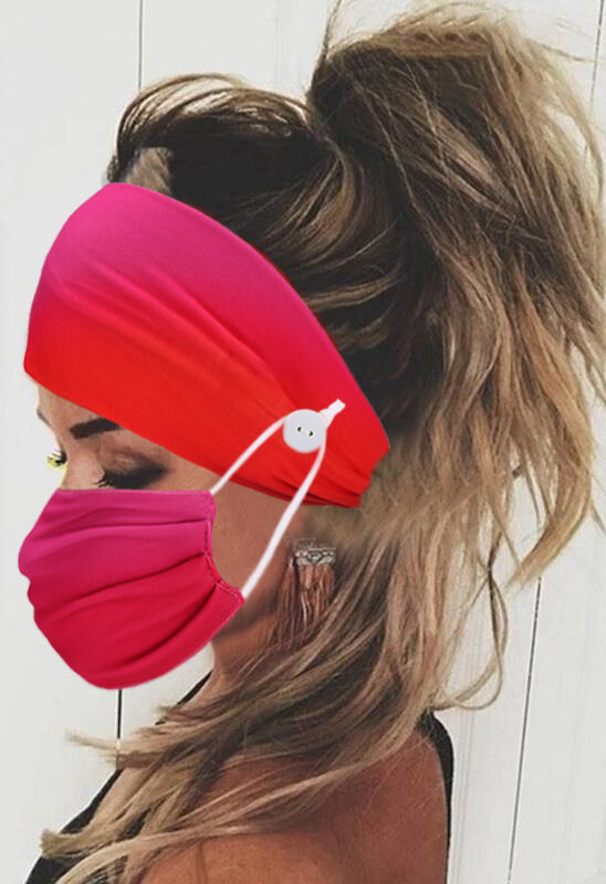 DIY Головной Банд Пейсли Йога Эластичный Ткань