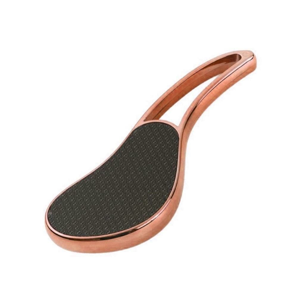 Тёрка для пяток. Пилка для смарт педикюра. Пемза для ухода за стопами. Инновационная лазерная пилка для пяток стекло с ручкой. Из закалённого стекла. Тёрка педикюрная.