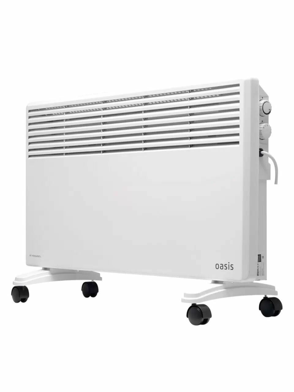 Конвектор напол/настен 2.5кВт IPX4 770x485x255 Oasis