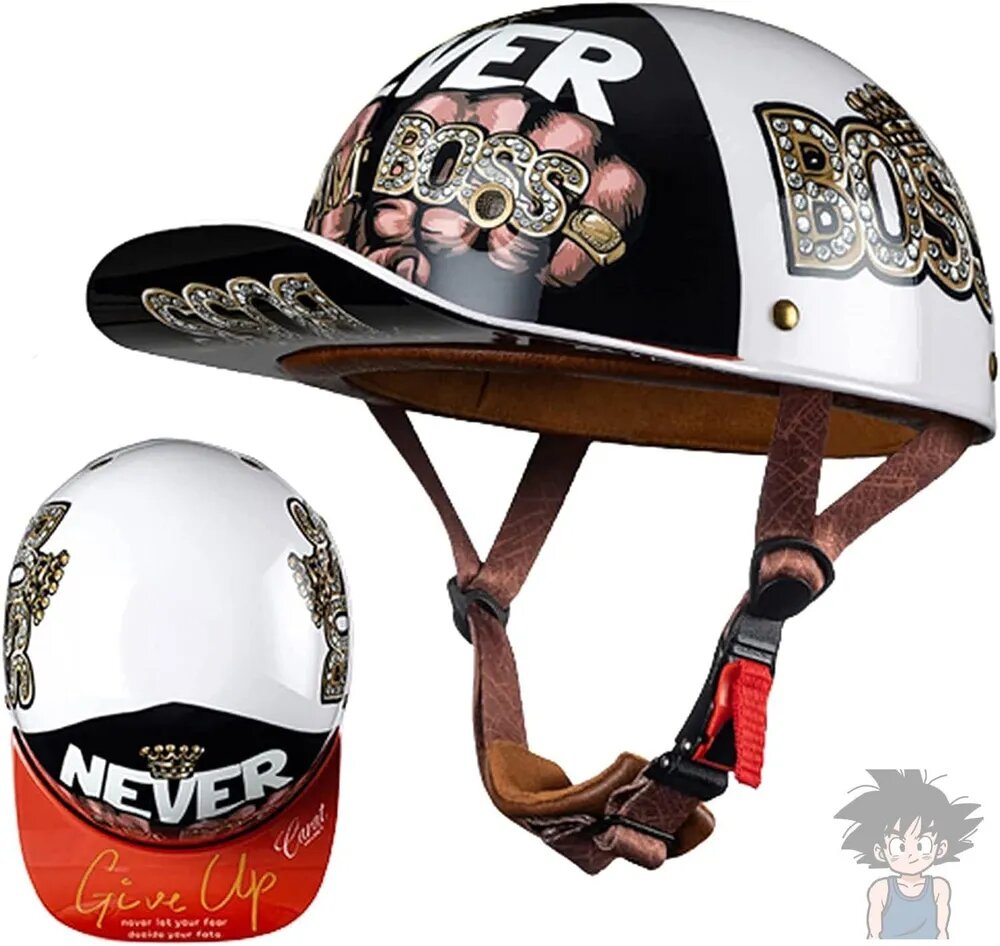 Мотошлем кораллового цвета, размер XXL, открытый мотошлем для взрослых