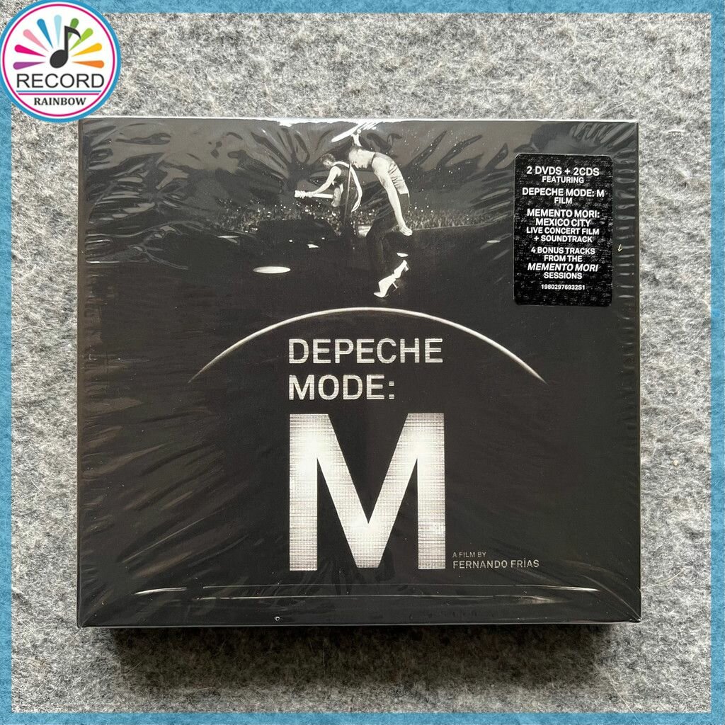 CD Depeche Mode M 2CD+2DVD запечатанный совершенно новый альбом новинка нераспечатанный
