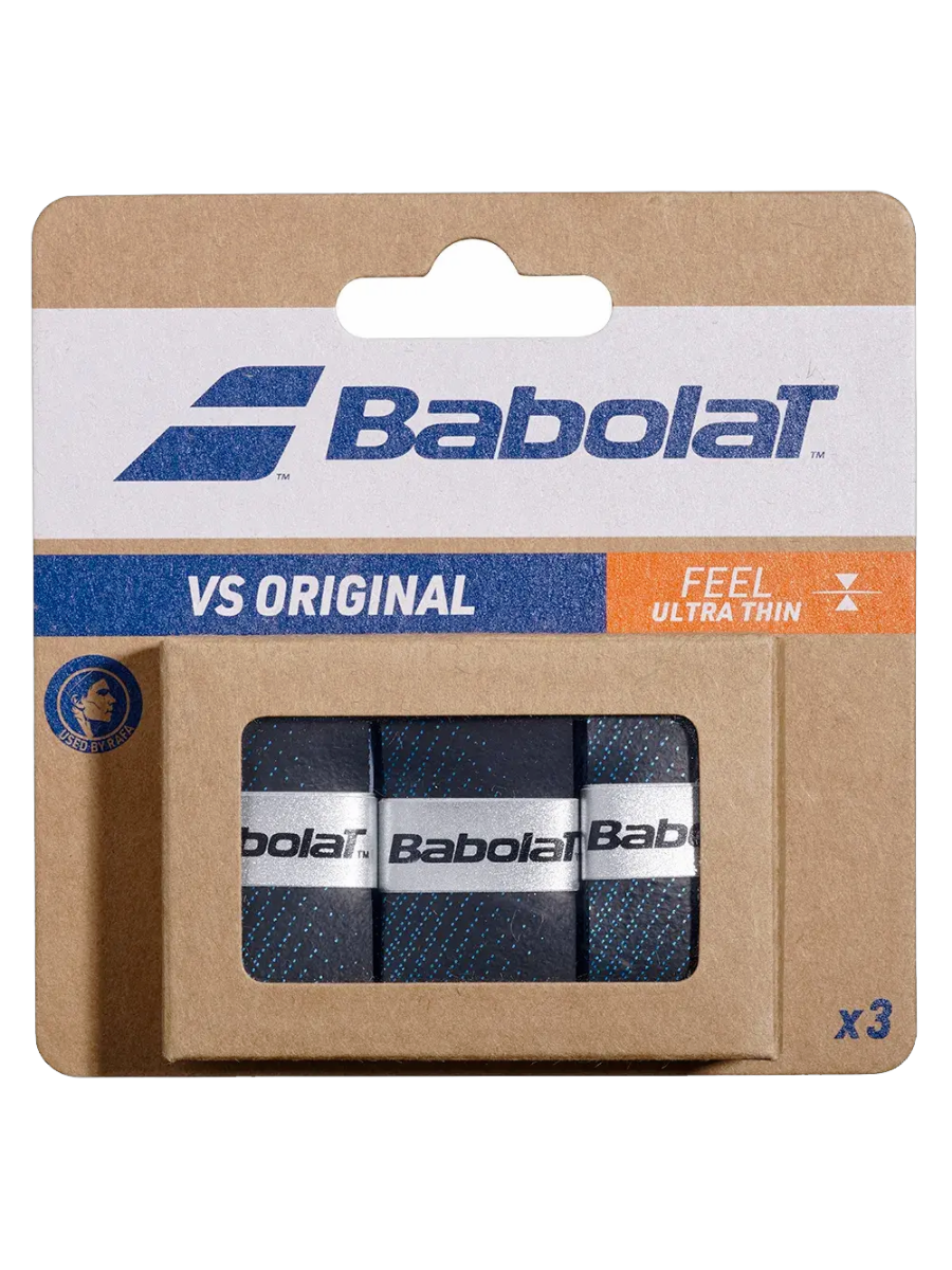 Намотка верхняя Babolat VS Original FEEL 3Р Черный Синий