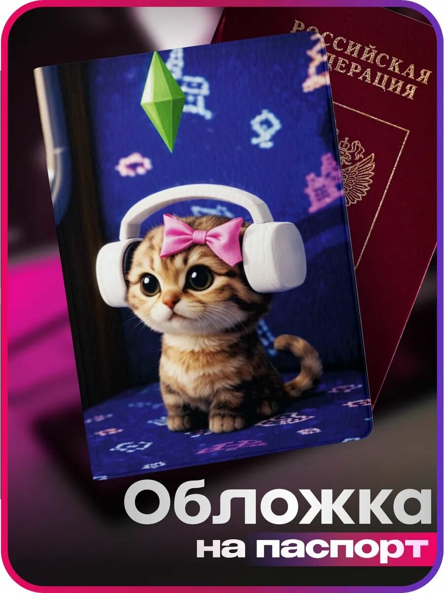 Обложка для страниц для паспорта