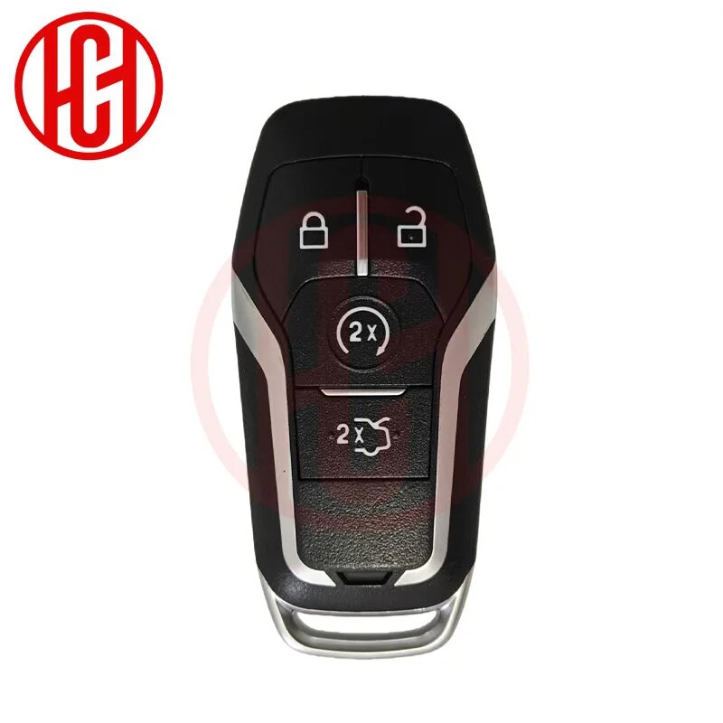 Ключ для Ford Explorer Fusion Mustang Edge Mondeo, 4 кнопки, 434MHz, черный