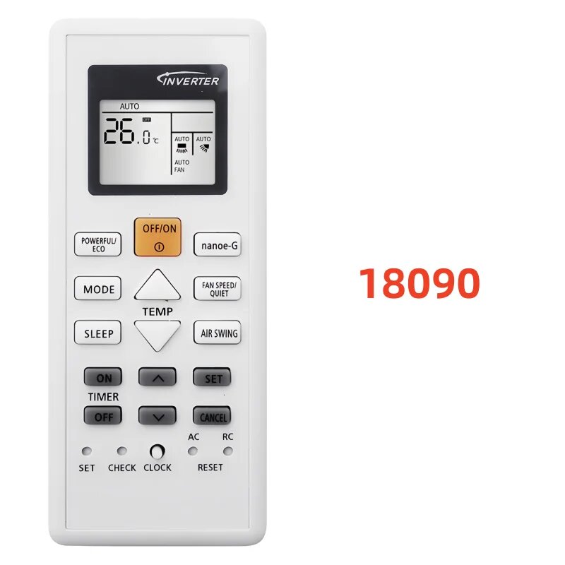 Пульт дистанционного управления A75C18090 для кондиционеров Panasonic