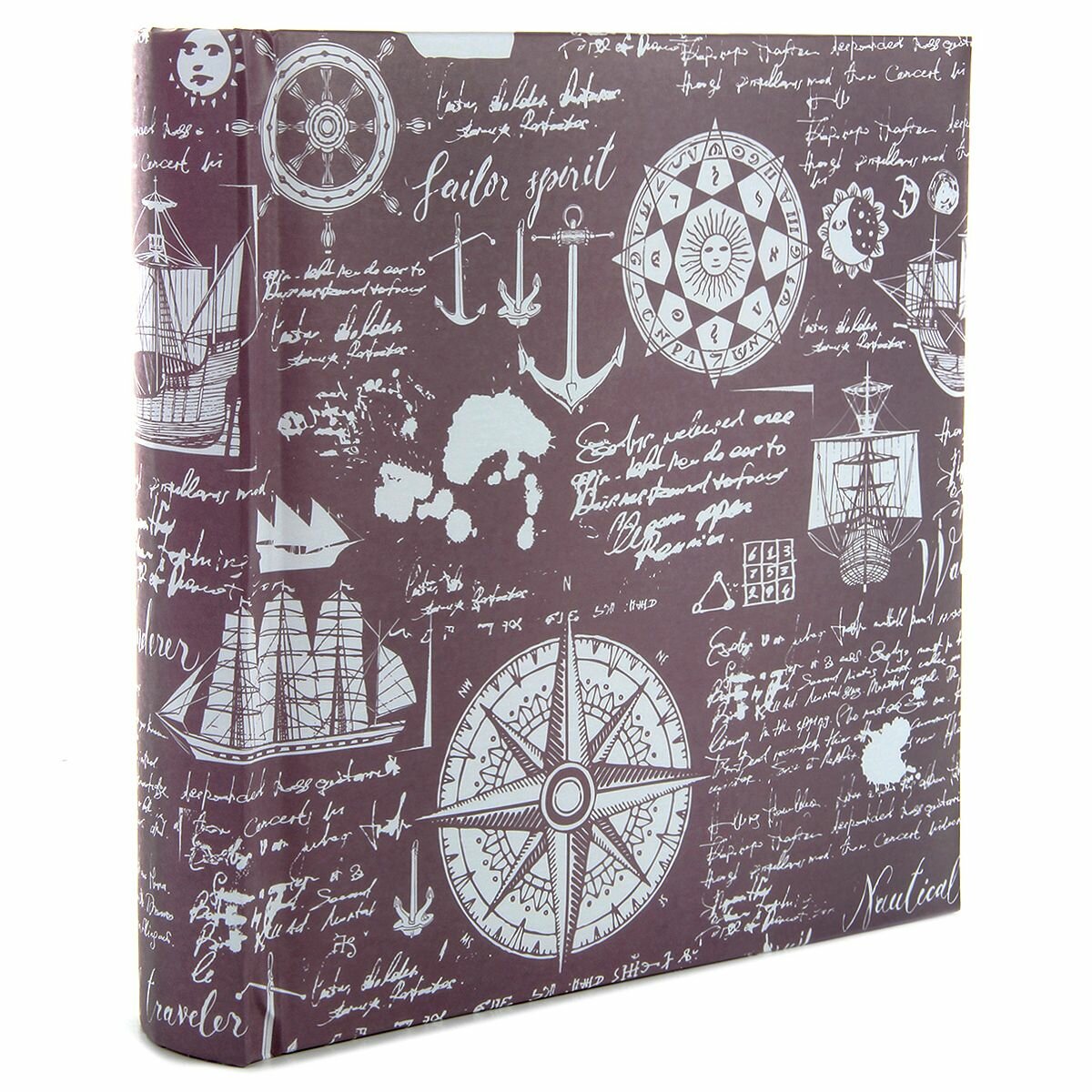 Фотоальбом 200ф Frech nature 10x15см 92878/AB46200 200 кармашков 10х15 см, винтажный стиль обложки, книжный переплет.