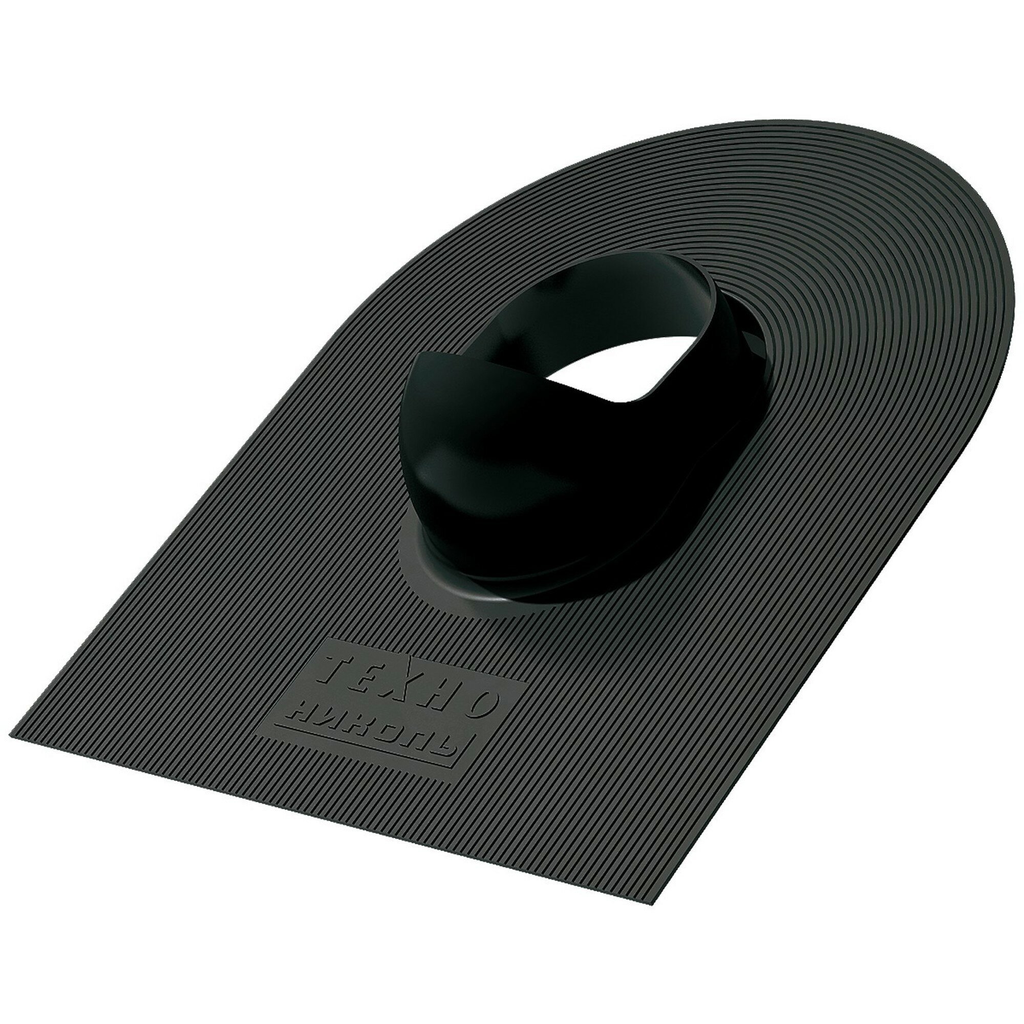 Проходной элемент Технониколь для гибкой черепицы цвет черный Технониколь