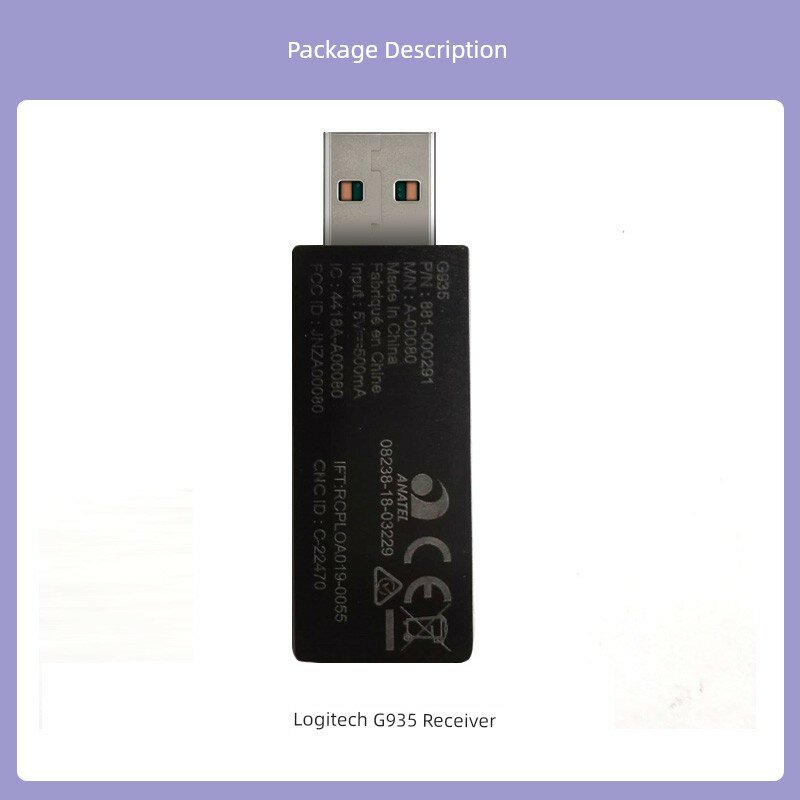 Приемник для наушников Logitech/Logitech G435, адаптер для наушников GPROX/G733/G933, оригинальные аксессуары ресивер