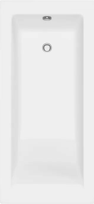 Ванна из литьевого мрамора Delice Diapason 175х70 см, пристенная