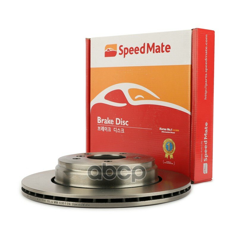 Диск тормозной задний BMW 5 (E60,61),6 (E63, E64) 34 21 6 753 215 SpeedMate арт. SM-BDE201