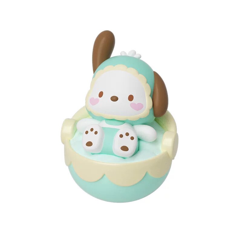 Фигурка Sanrio: Милая и забавная Куроми, Пудинг Дог, Hello Kitty, Мини Мелоди в пакете-сюрпризе. Серия Cradle - Обычный