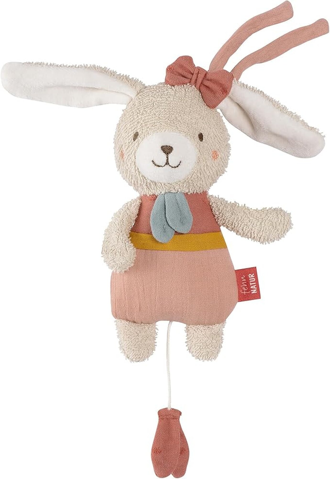 Мягкая игрушка Fehn - Музыкальная игрушка "Зайчик"-00048032, материал: текстиль