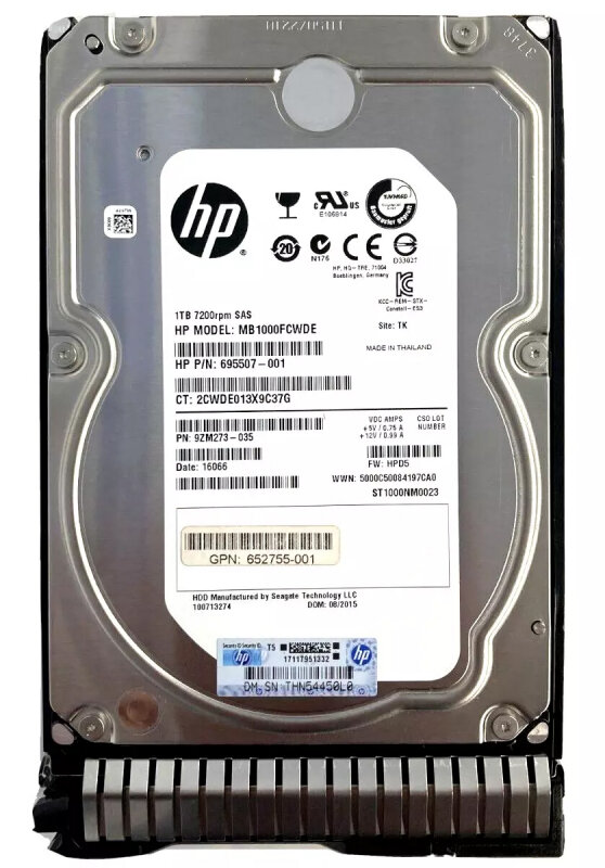 Жесткий диск HP 9ZM273-035 1Tb SAS 3,5" HDD