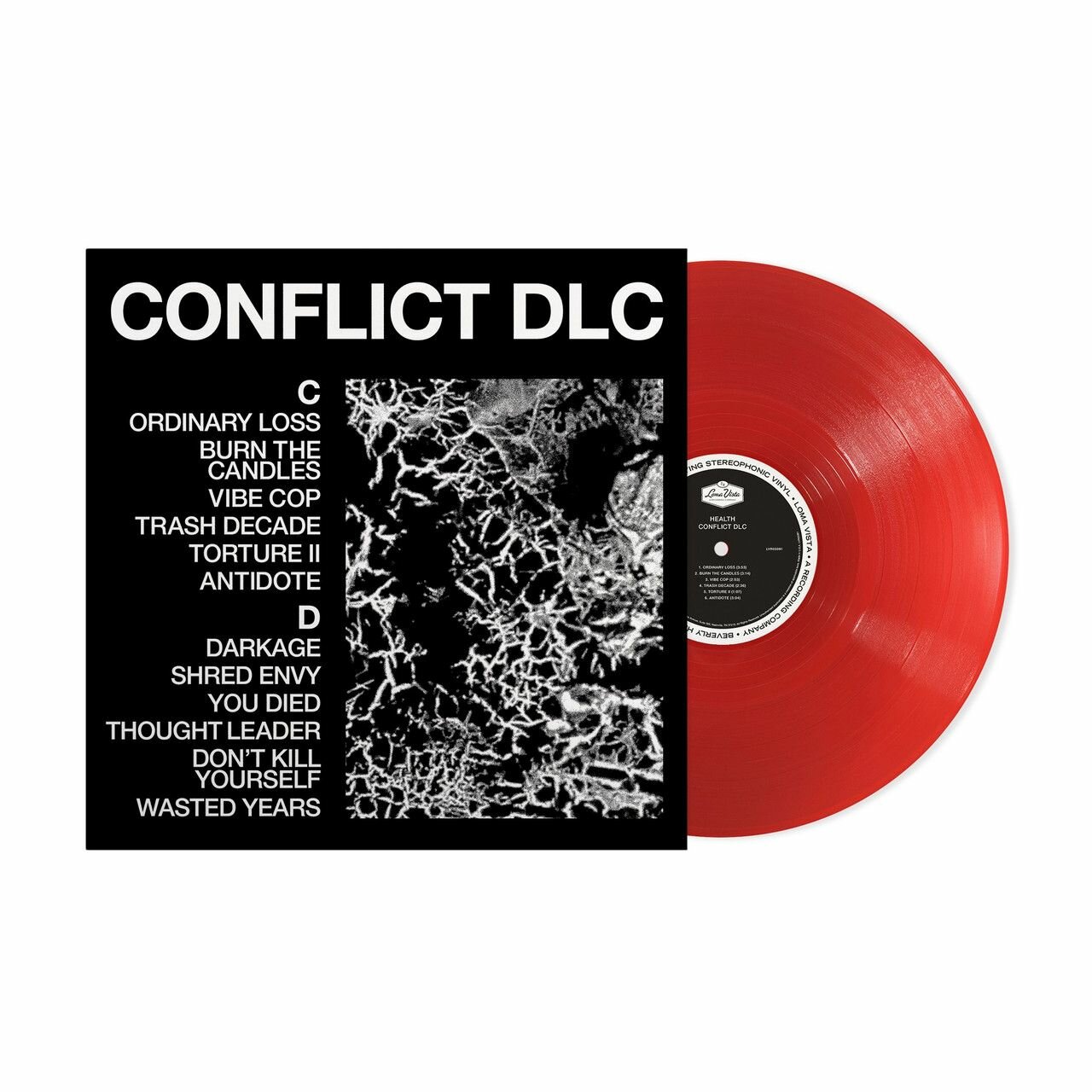 Виниловая пластинка HEALTH - Conflict DLC /> Vinyl, LP, Album, Limited Edition, Stereo, Ruby Red Translucent